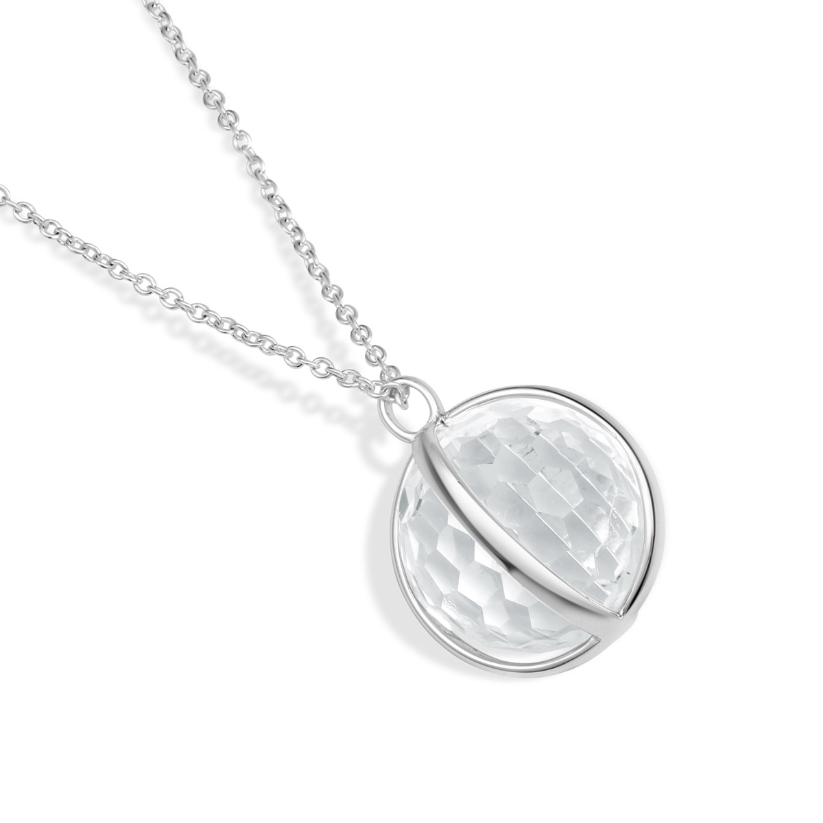 Silver Plated Sphere Pendant | Kilkenny Design