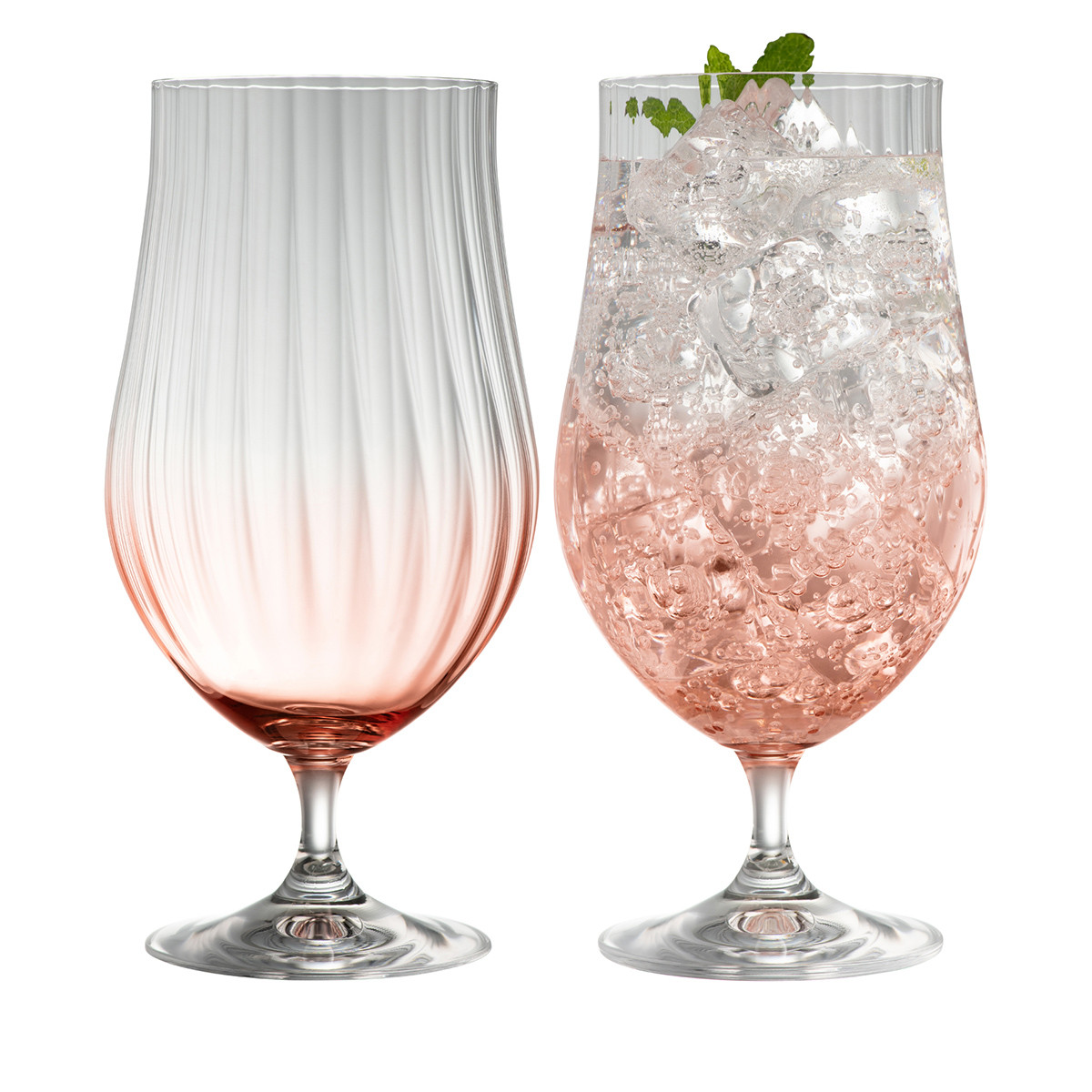 Erne Craft Beer & Cocktail Glass Set of 2 – Blush | Kilkenny Design