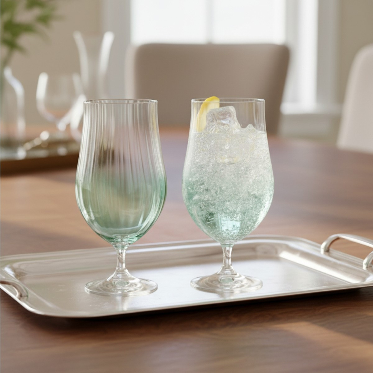 Erne Craft Beer & Cocktail Glass Set of 2 – Aqua | Kilkenny Design