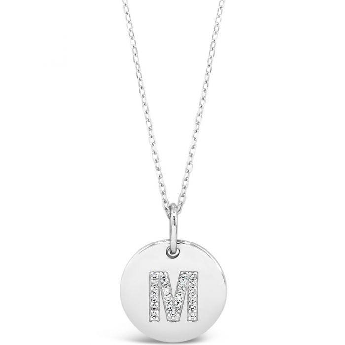 Absolute Sterling Silver Initial Necklace | Kilkenny Design