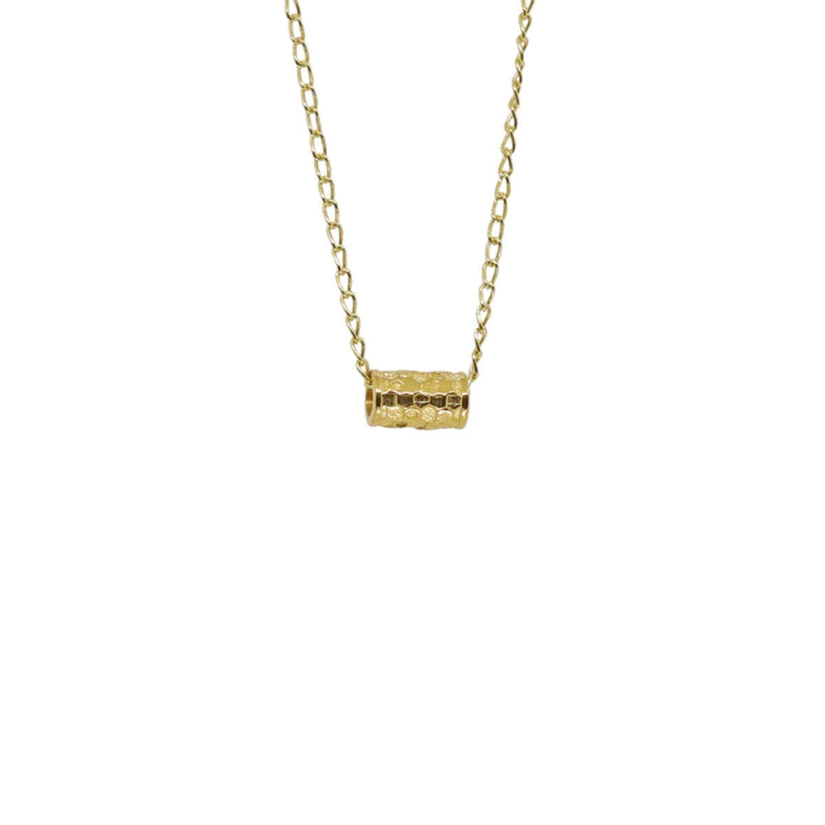 Andrea Mears Gold Tiny Karma Wheel Necklace | Kilkenny Design