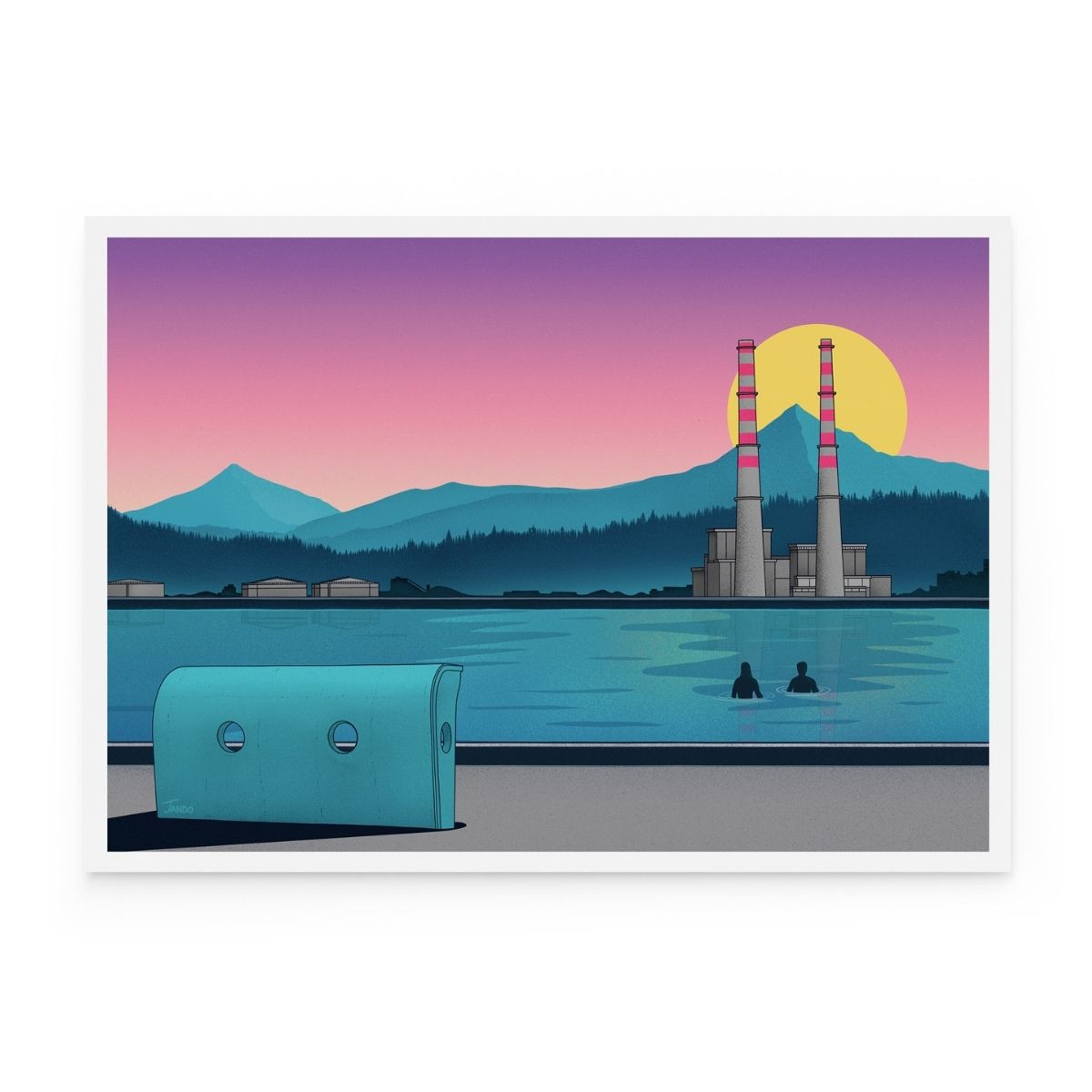 JANDO Longest Day Landscape Large Mount | Kilkenny Design