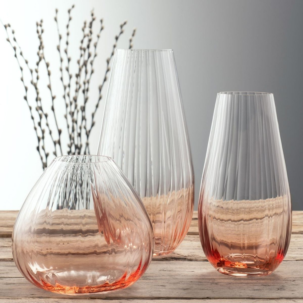 Galway Crystal Erne 12 Blush Vase Kilkenny Design