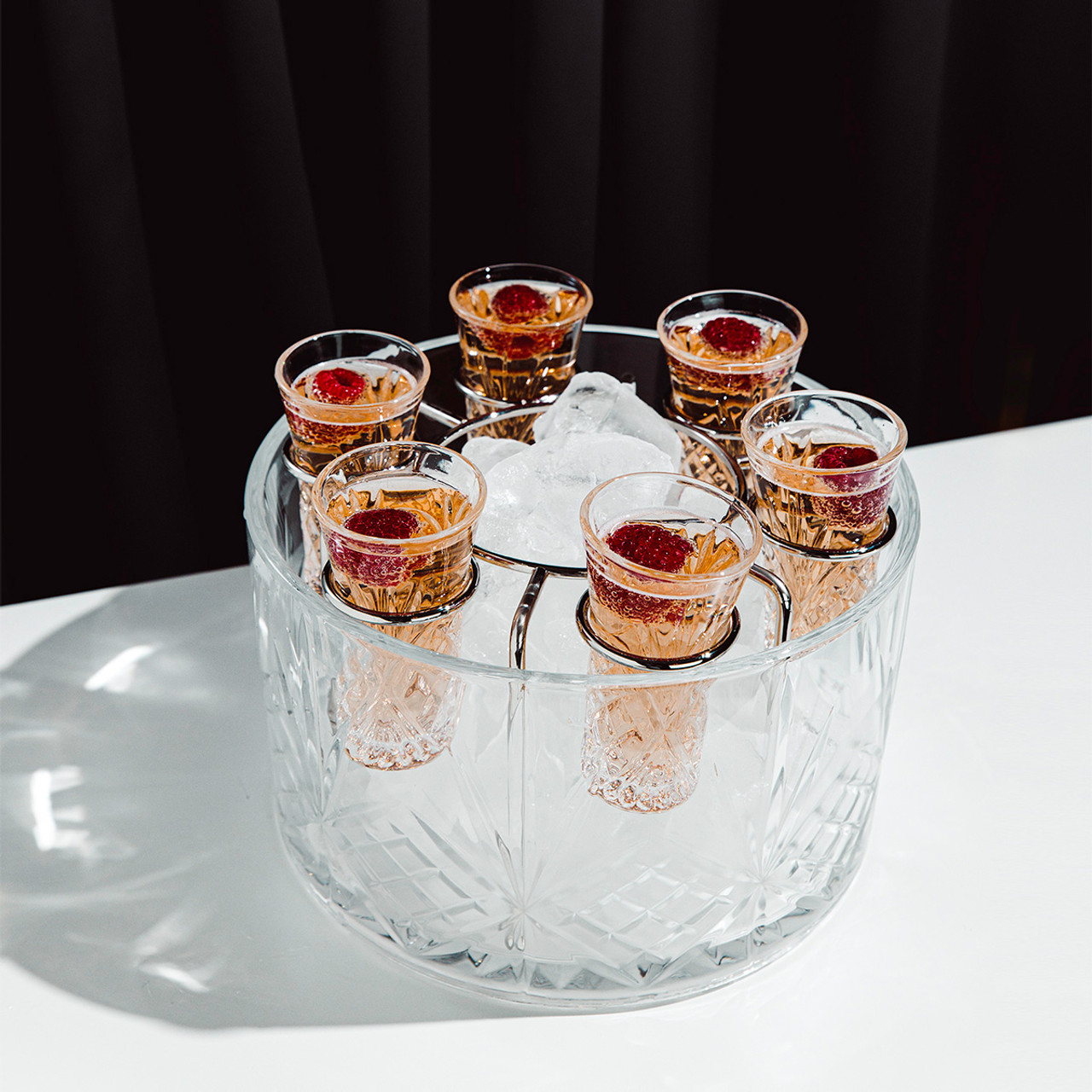 Killarney Crystal Trinity Vodka Set Kilkenny Design