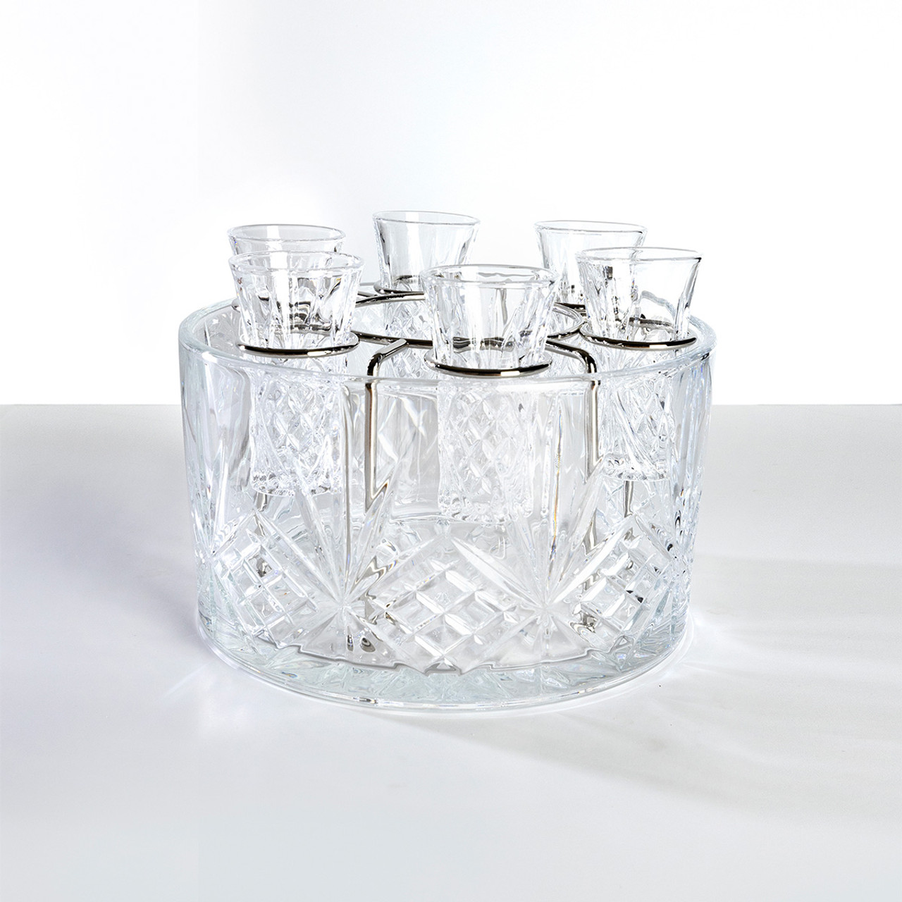 Killarney Crystal Trinity Vodka Set Kilkenny Design