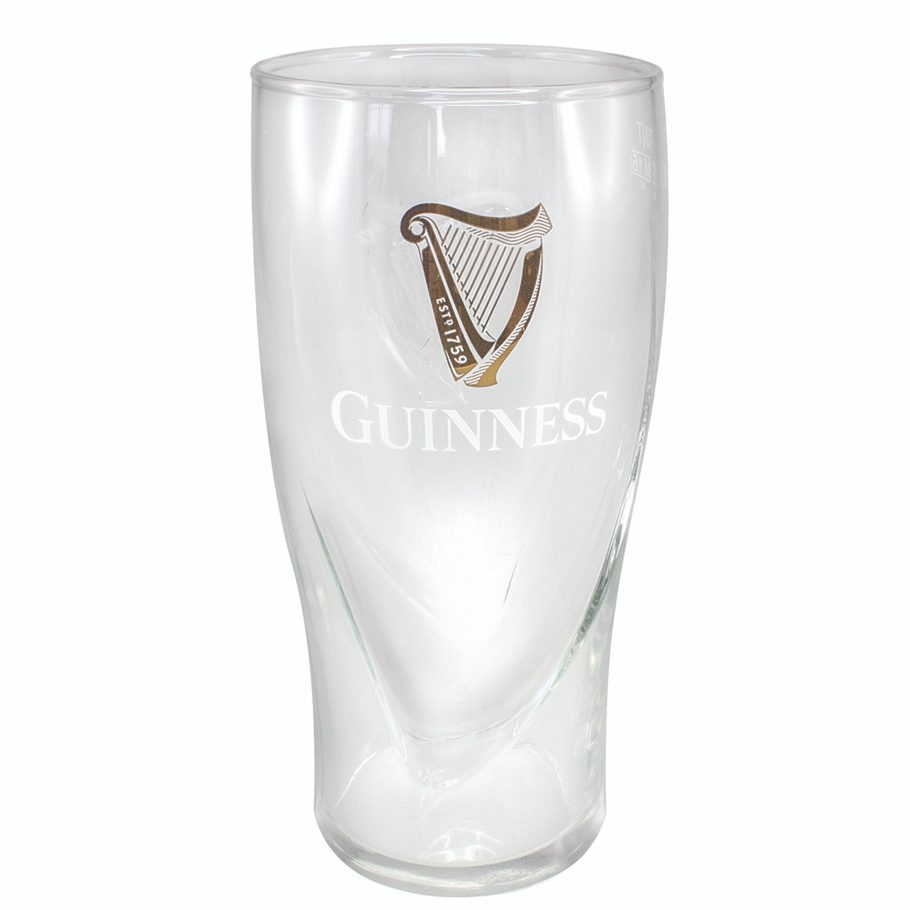 Guinness Embossed Pint Glass Kilkenny Design