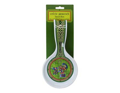 Celtic Peacock Spoon Rest | Kilkenny Design