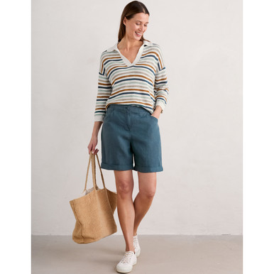 Penderleith Linen Shorts Pool | Kilkenny Design