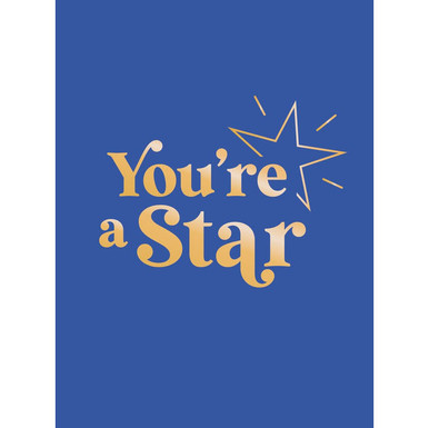 Youre A Star Blue/Gold | Kilkenny Design