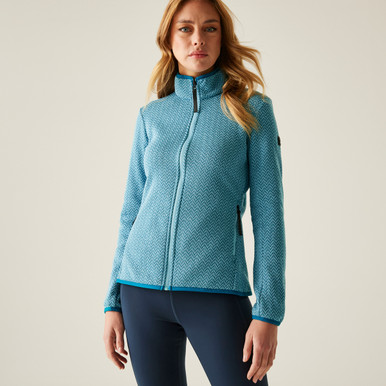 Women's Elzie Full Zip Fleece - Nordic Blue | Kilkenny Design
