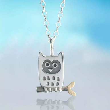 Alan Ardiff Little Owl Pendant | Kilkenny Design