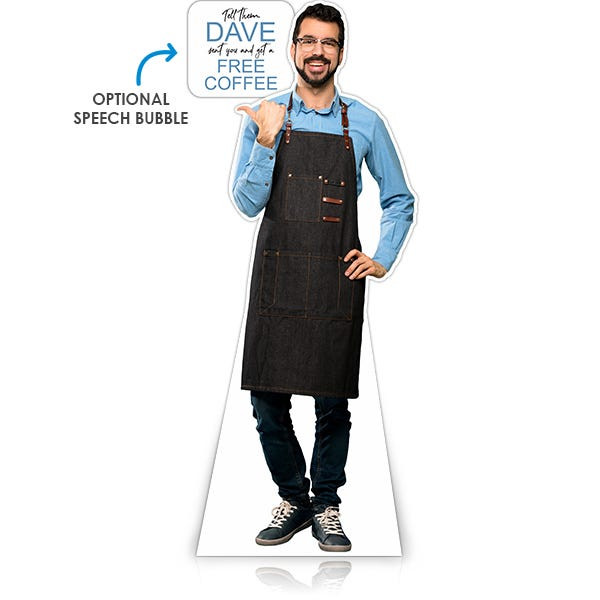Life-size cut out from your photo