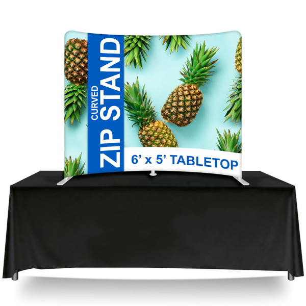 Curved Backdrop Displays