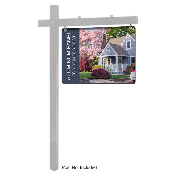 24" x 18" Aluminum Signs for realtor posts