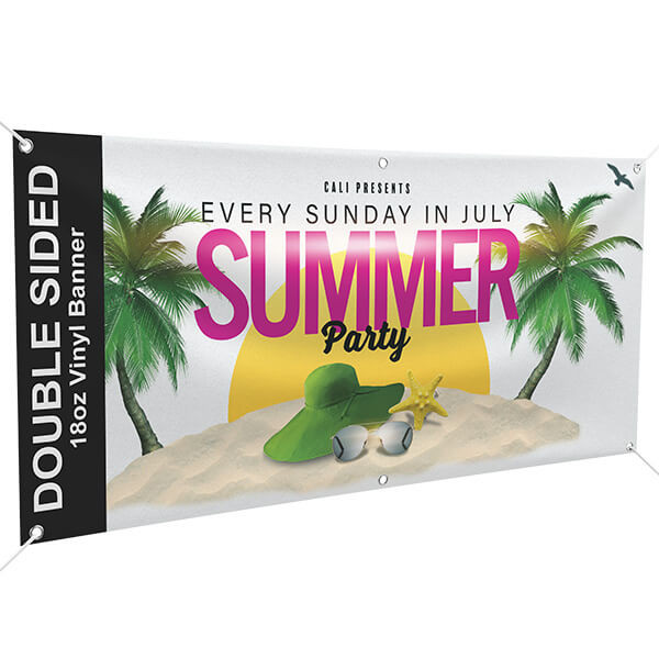 Double Sided 18oz Vinyl Banners