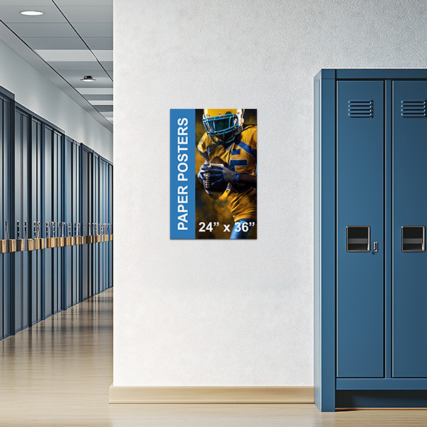 24" x 36" Custom Printed Paper Posters