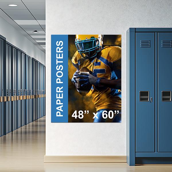48" x 60" Custom Printed Paper Posters