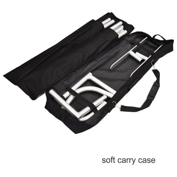 10' x 10' Media Backdrop - Stretch Fabric Zip Stand Display Wall