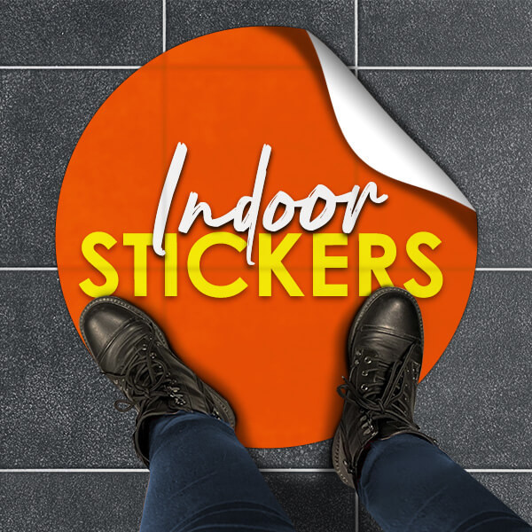 Custom Floor Stickers: Hard Surface, Carpet, Asphalt & More