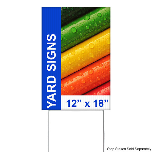 Custom Yard Signs | Full-Color, Durable, Bulk Pricing