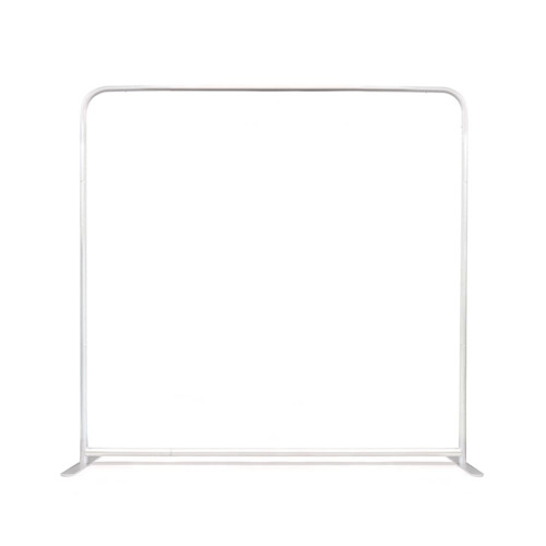 8' x 8' Stretch Fabric Zip Stand Display Wall 1-1/4" Tube