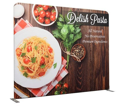 10' x 8' Stretch Fabric Zip Stand Display
