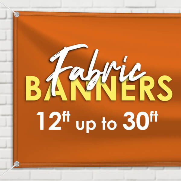 Custom Printed Fabric Banners and Panels