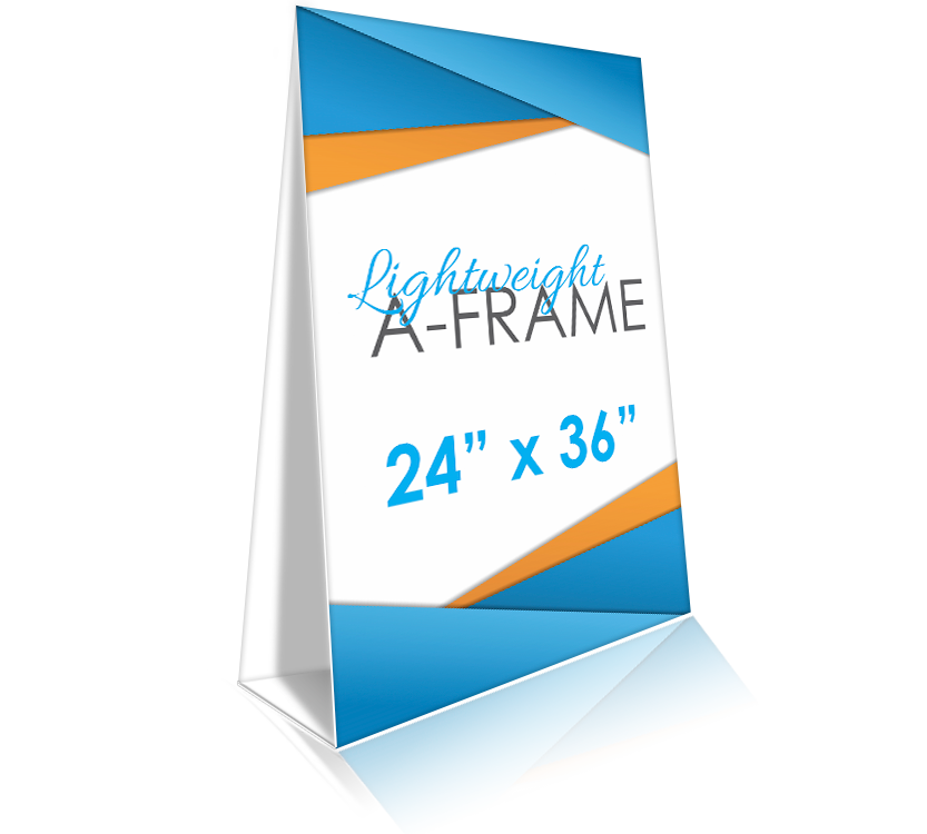 A Frame and Sidewalk Signs