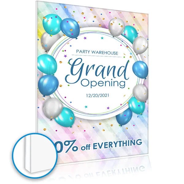 Foam Board Printing for Signs and POP Displays