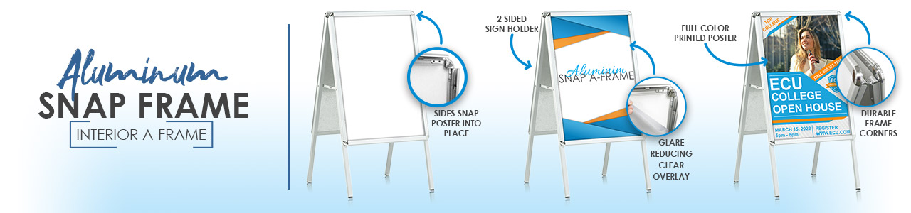 Aluminum Snap A Frames