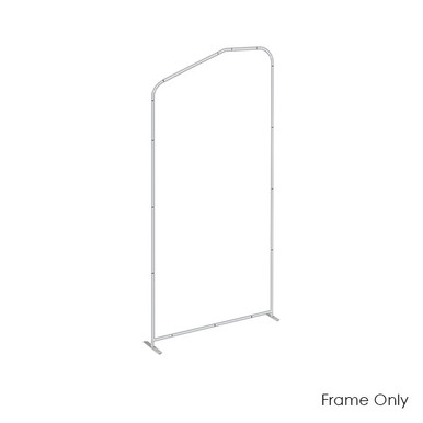 4' Angled Top Zip Frame Only