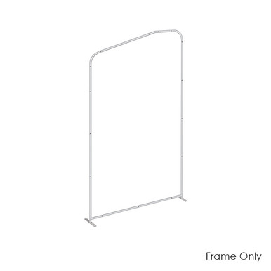 5' Angled Top Zip Frame Only