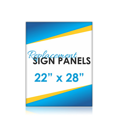 22" x 28"" Replacement Sign Panel
