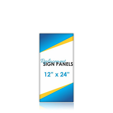 12" x 24" Replacement Sign Panel Custom Printed