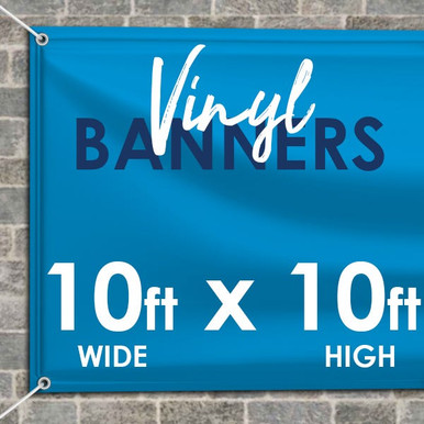 10' x 10' Banner printed on Vinyl