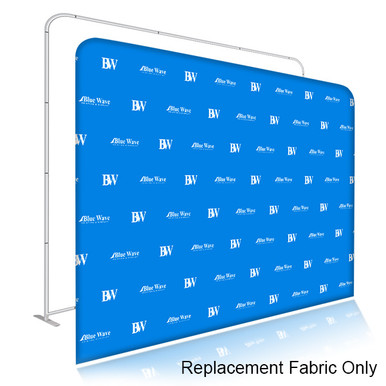 Custom Media Logo Backdrop Zip Stand replacement fabric