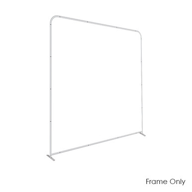 6' Wide Straight Zip Frame Only