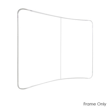 8' x 8' Curved tube frame with no Feet Zip Frame Only