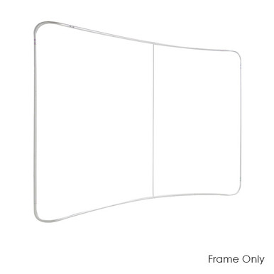 10' x 8' Curved tube frame with no Feet Zip Frame Only