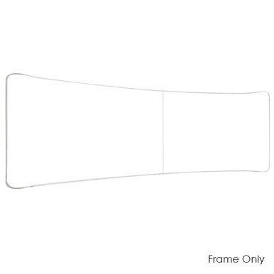 20' x 8' Curved tube frame with no Feet Zip Frame Only