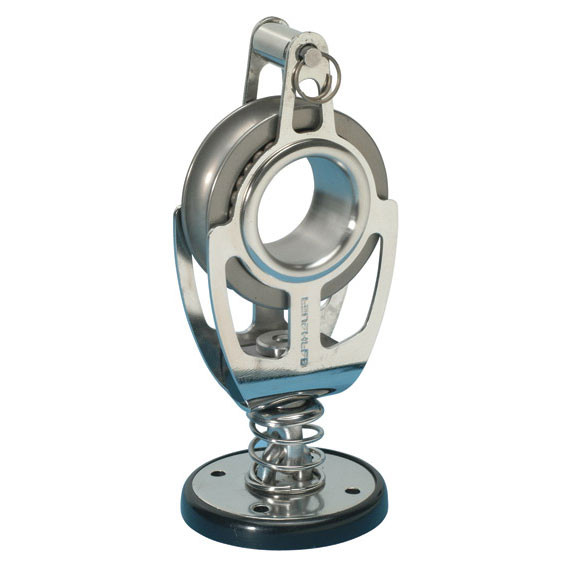 Single Block with Becket and Swivel Stand-up Deck Plate