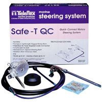 Teleflex Rotary Steering Kit with Outboard Splashwell Mount