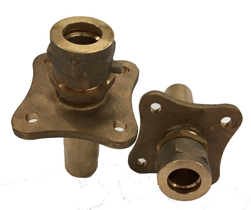 1-1/8" Bronze Rudder Port Stuffing Box - Glen-L Marine