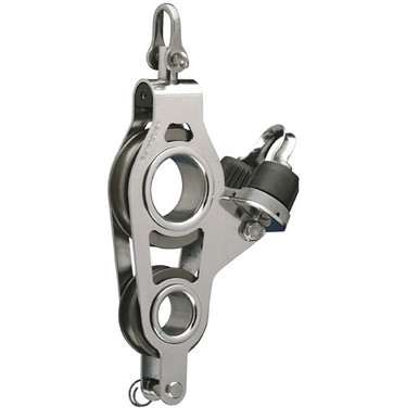 Fiddle Swivel Block with Cam Cleat and Becket