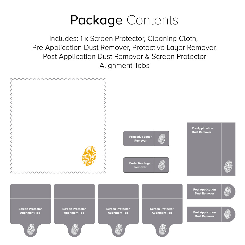 Dell Latitude 7230 Rugged Extreme Tablet Screen Protector - Privacy