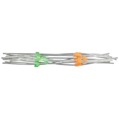 MPP-038-F-PVC | ESI MP2 PVC 2-Stop Flared Tubing, 0.38mm (Green/Orange ...