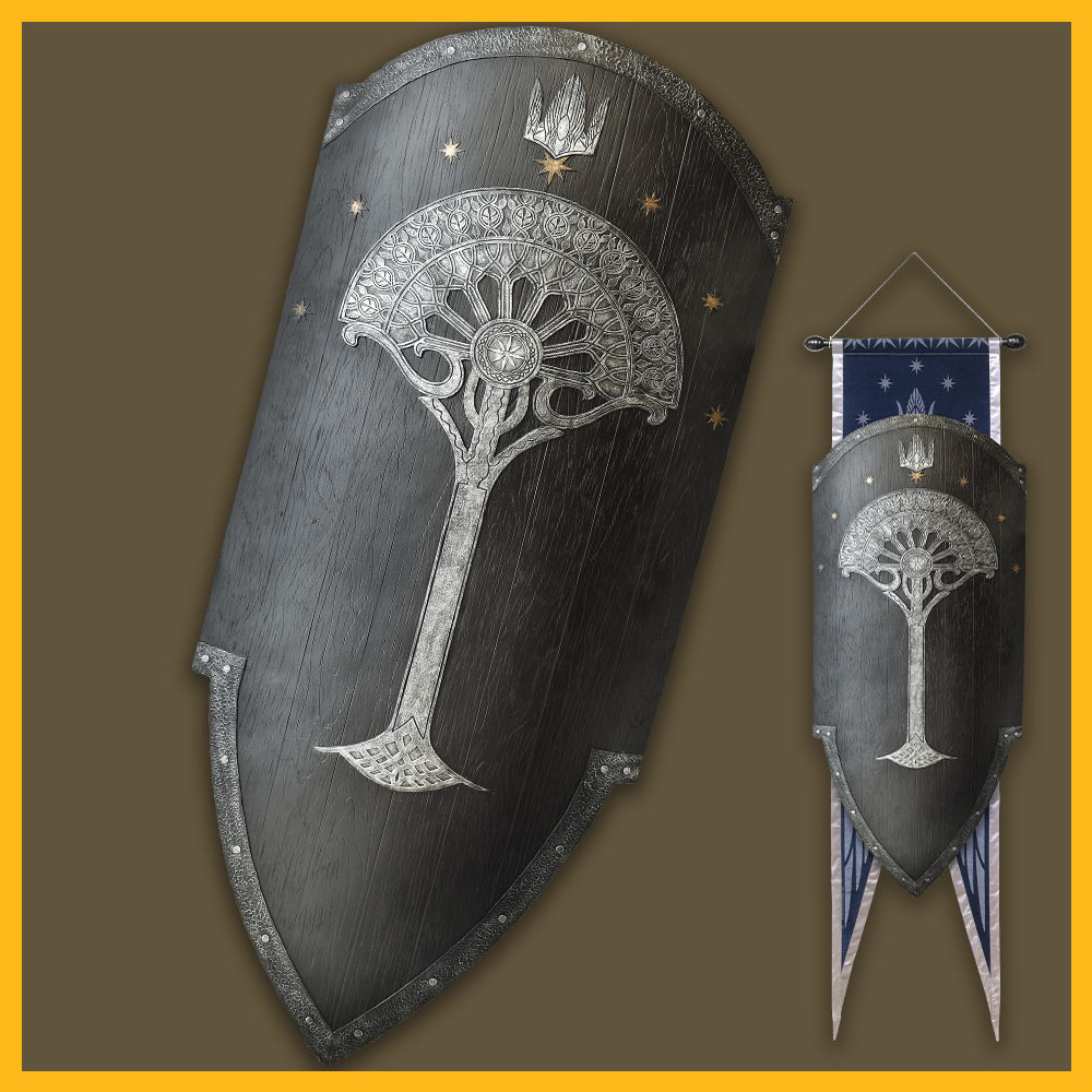 Gondorian War Shield - Lord of the Rings
