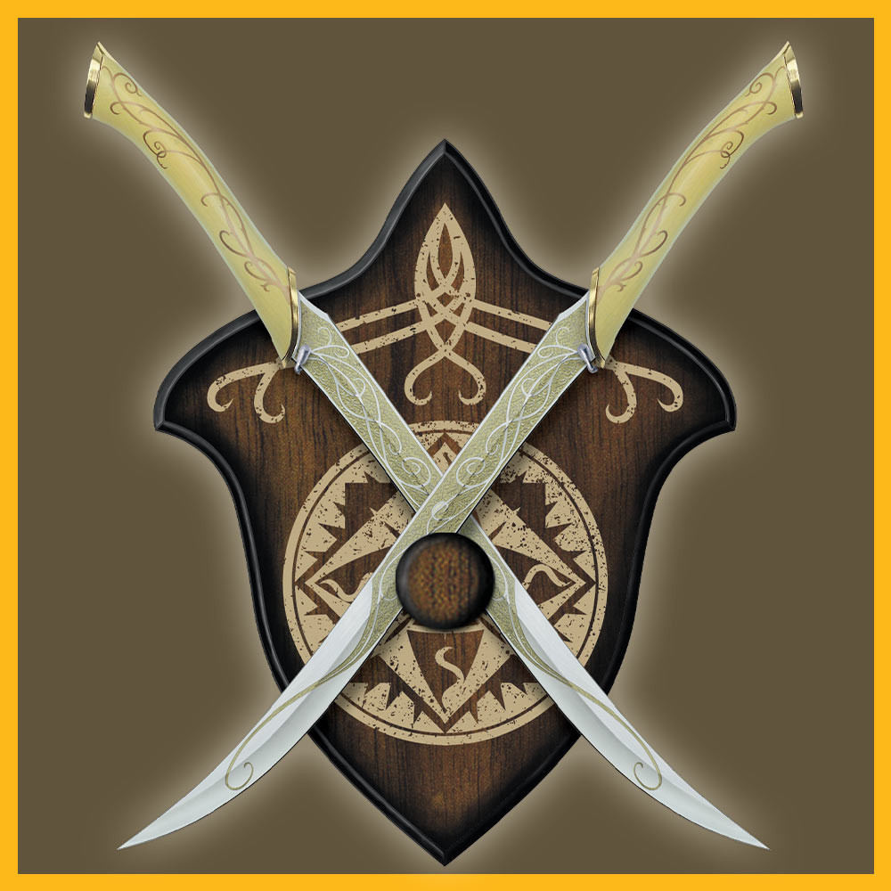 Fighting Knives of Legolas Greenleaf - Lord of the Rings