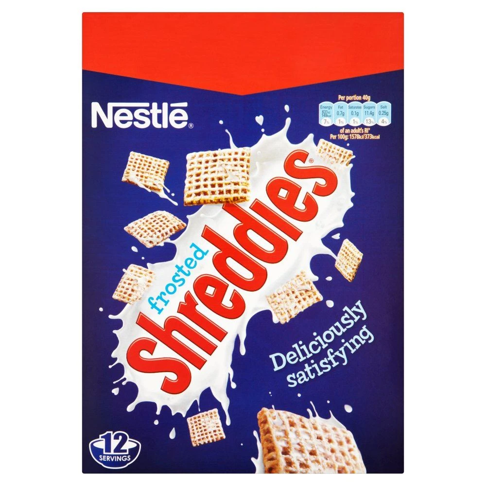 Nestle Frosted Shreddies - 500g - Single Pack (500g x 1 Box)