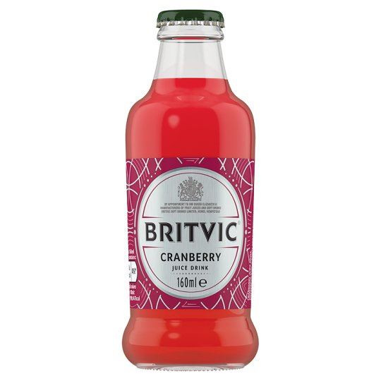 Britvic Cranberry Juice - 160ml - Pack of 2 (160ml x 2 Bottles)
